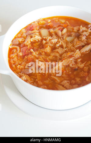 Italy, Lombardy, Trippa, Italian Tripe Soup Stock Photo - Alamy