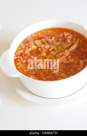 Italy, Lombardy, Trippa, Italian Tripe Soup Stock Photo - Alamy