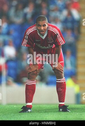 STAN COLLYMORE LIVERPOOL FC 27 July 1995 Stock Photo - Alamy