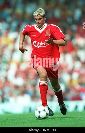 DOMINIC MATTEO LIVERPOOL FC 21 August 1995 Stock Photo - Alamy