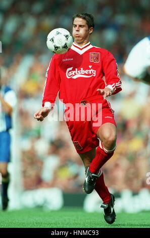JAMIE REDKNAPP LIVERPOOL FC 21 December 1993 Stock Photo - Alamy