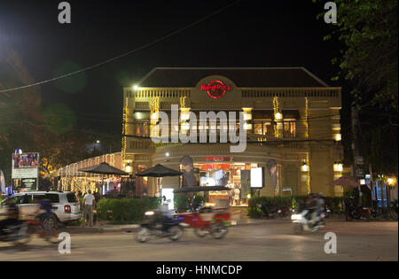 Hard Rock cafe, Siem Reap, Cambodia Stock Photo - Alamy