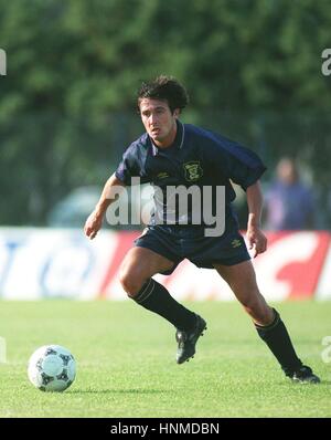 DAVID HANNAH SCOTLAND U21 & DUNDEE UNITED 07 December 1995 Stock Photo ...
