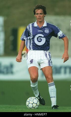 GEORGES GRUN ANDERLECT FC 13 September 1995 Stock Photo - Alamy