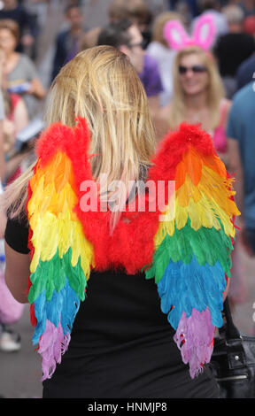 People take part in the Pride Edinburgh 2026 parade through Edinburgh ...
