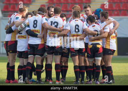 Offenbach, Germany. 11th Feb, 2017. Germany's team celebrates with the ...