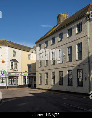 Axminster George Hotel Stock Photo - Alamy