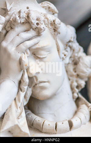 sorrow of angel in tears Stock Photo - Alamy