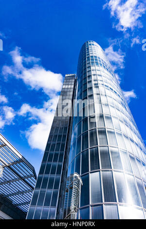 Modern glass silhouettes of skyscrapers Stock Photo - Alamy