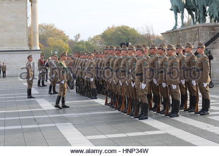 Army on parade in Hungary Stock Photo: 4450079 - Alamy