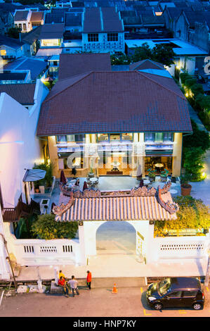 Aerial view, Lebuh Chulia, Georgetown, Penang, Malaysia Stock Photo - Alamy