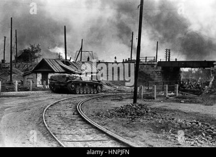 Stalingrad 1942 / German tank / Photo Stock Photo - Alamy