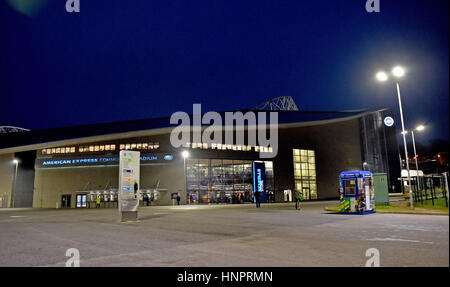 Exterior of American Express Community Stadium (Brighton and Hove ...