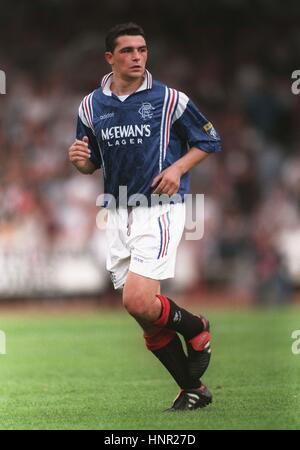 CHARLIE MILLER GLASGOW RANGERS 29 August 1996 Stock Photo - Alamy