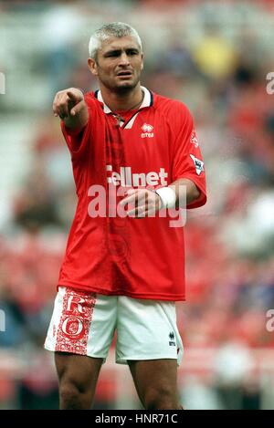 FABRIZIO RAVANELLI MIDDLESBROUGH FC 02 August 1996 Stock Photo - Alamy