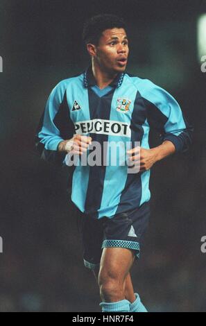 JOHN SALAKO COVENTRY CITY FC 14 February 1996 Stock Photo - Alamy