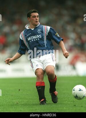 CHARLIE MILLER GLASGOW RANGERS 29 August 1996 Stock Photo - Alamy