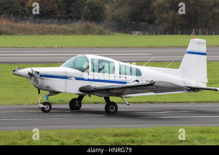 G-BFIN, a Grumman American AA-5A Cheetah operated by the Prestwick ...