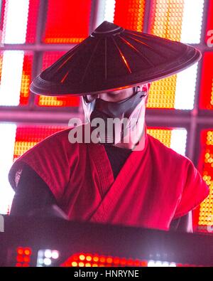 Datsik (Troy Beetles) at Majestic Theatre on February 14, 2017, in ...