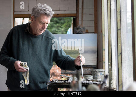 Six Bells, Abertillery, Monmouthshire, Wales. Artist Peter Archer, 70 ...