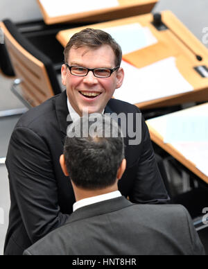 Berlin, Germany. 16th Feb, 2017. Director Marcelo Gomes at the 67th ...