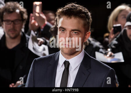 London, UK. 16th Feb, 2017. Actor Robert Pattinson. UK Premiere in ...