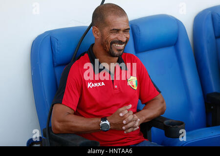 Brusque, Brazil. 16th Feb, 2017. Cleiton's Bru ane and Edgar Remo, the ...