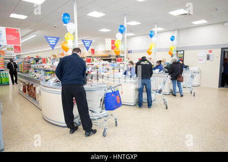 Aldi Supermarket interior Stock Photo - Alamy