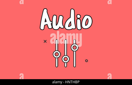 Multimedia Music Broadcast Technology Concept Stock Photo - Alamy