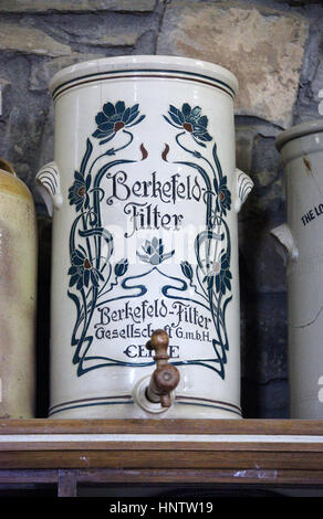 historic german water filter Berkefeld Filter at the Sultan's Palace ...