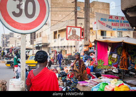 Sandaga Market Dakar Senegal Stock Photo - Alamy
