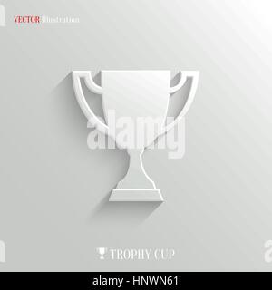 Trophy vector icon. Modern vector illustration concepts. Easy to edit ...