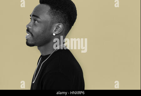 African Male Side Shoot Concept Stock Photo - Alamy
