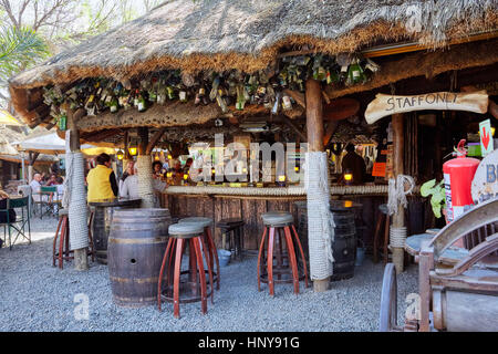 Joe's Beerhouse Restaurant Bar and Pub, Windhoek, Namibia, Africa Stock ...