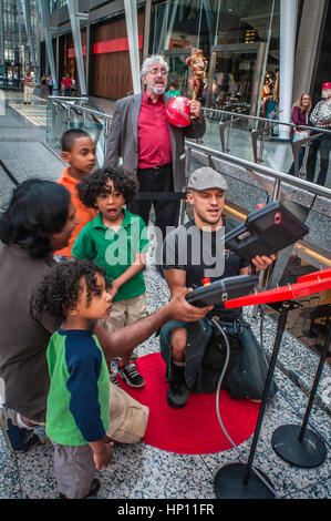 Canadian artists create life size prize stock pile machine Stock Photo ...