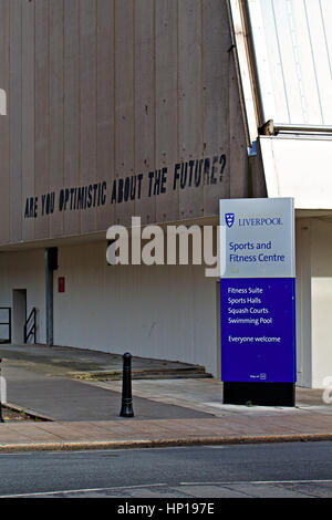University of Liverpool Sports and Fitness Centre in Liverpool UK Stock ...