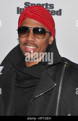 New York, USA. Nick Cannon attend Sports Illustrated Swimsuit 2017 NYC ...