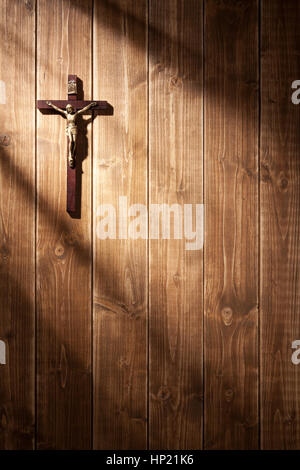 Christian background with sunlight, window shadows, hands together in ...