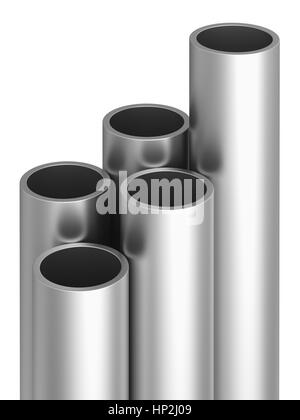 3d background of carbon pipes Stock Photo - Alamy