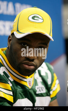 Green Bay Packers' Nick Collins (36) celebrates with teammate Clay ...