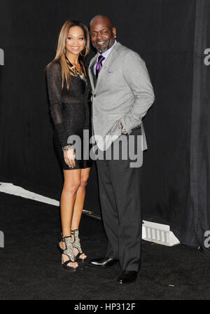 Emmitt Smith and Patricia Southall arrive at the ESPN The Magazine's ...