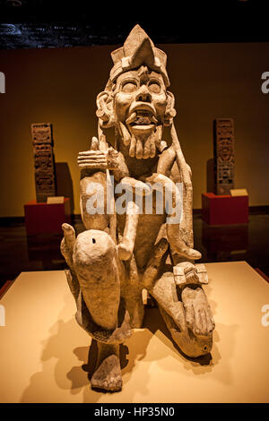 National Museum Of Anthropology Aztec Sculpture Mexico City // MEXICO ...