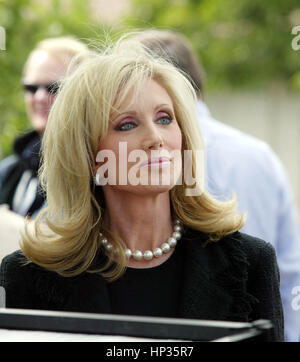 Actress Morgan Fairchild at the Reagan Library in Simi Valley ...