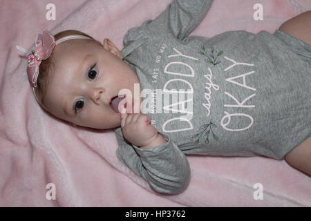 The sassy baby Stock Photo - Alamy