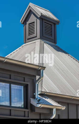 Sloped Metal Roof Stock Photo - Alamy