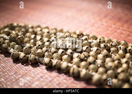 Indian Musical Anklets (ghungroo) with Nepali Dagger Stock Photo - Alamy