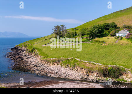 Ireland Kerry Dingle Peninsula Anascaul Owenascaul River flowing ...