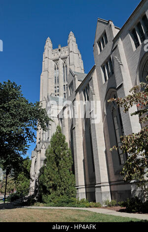 Yale University Sheffield-Sterling-Strathcona Hall - Exterior view to ...
