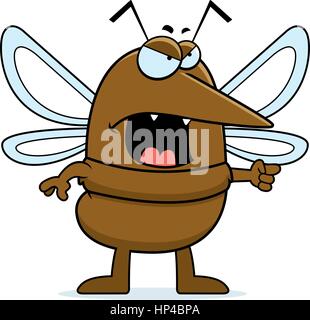 Angry mosquito cartoon Stock Vector Image & Art - Alamy