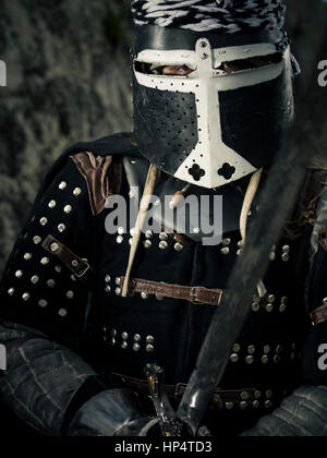 Medieval armor and weaponry Stock Photo - Alamy